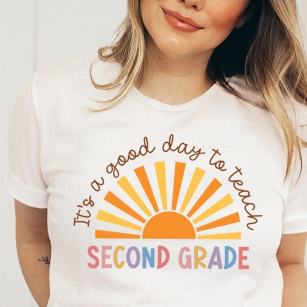 2nd Grade Teacher Shirt, Second Grade Teacher Shirt, 2nd Grade Shirt ...