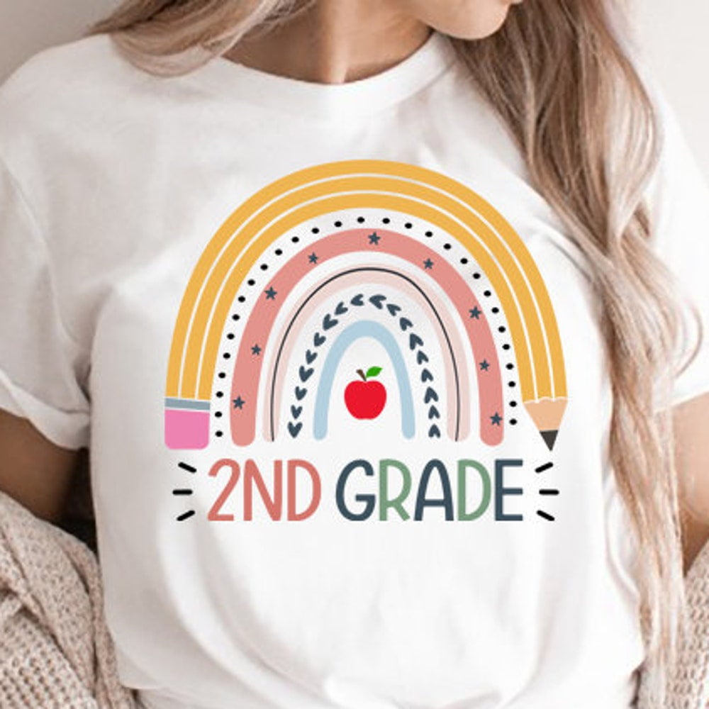 2nd Grade Teacher Shirt, Second Grade Teacher Shirt, 2nd Grade Teacher ...