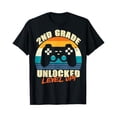 2nd Grade Unlocked Level Up Gamer Back To School Second T-Shirt, Unisex ...