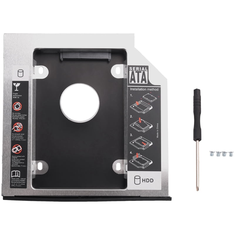 2nd HDD SSD Hard Drive Tray Replacement for T420 T430 T510 T520 T530 ...