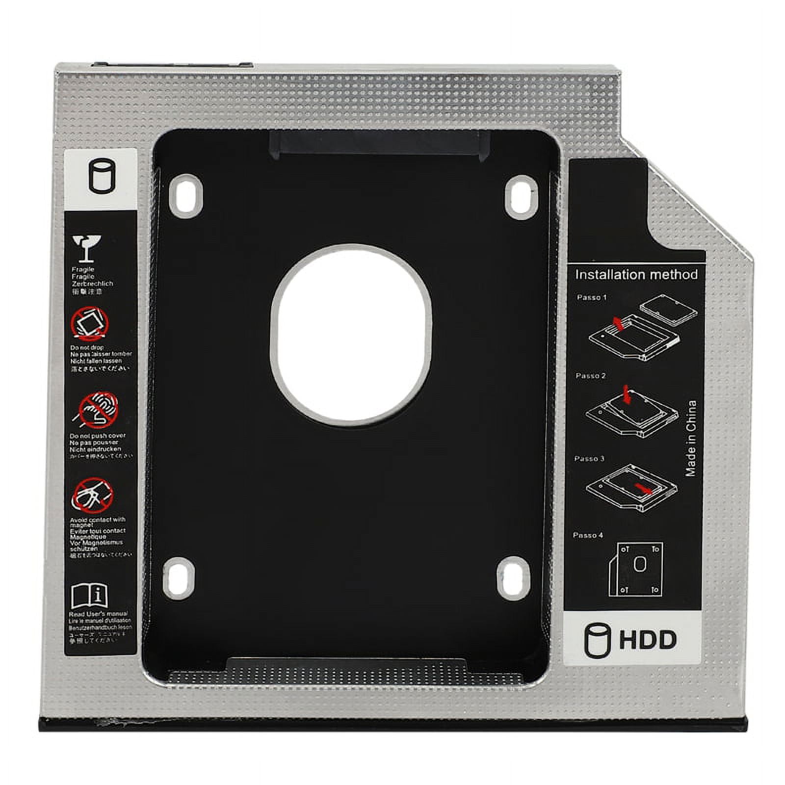 2nd HDD SSD Hard Drive Tray Replacement for T420 T430 T510 T520 T530 ...