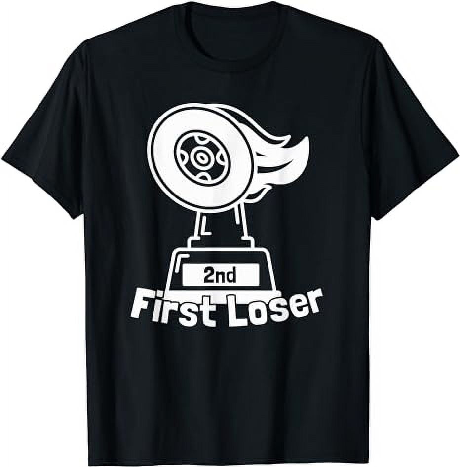 2nd Place First Loser Car Gaming Sim Racing Trophy T-Shirt - Walmart.com