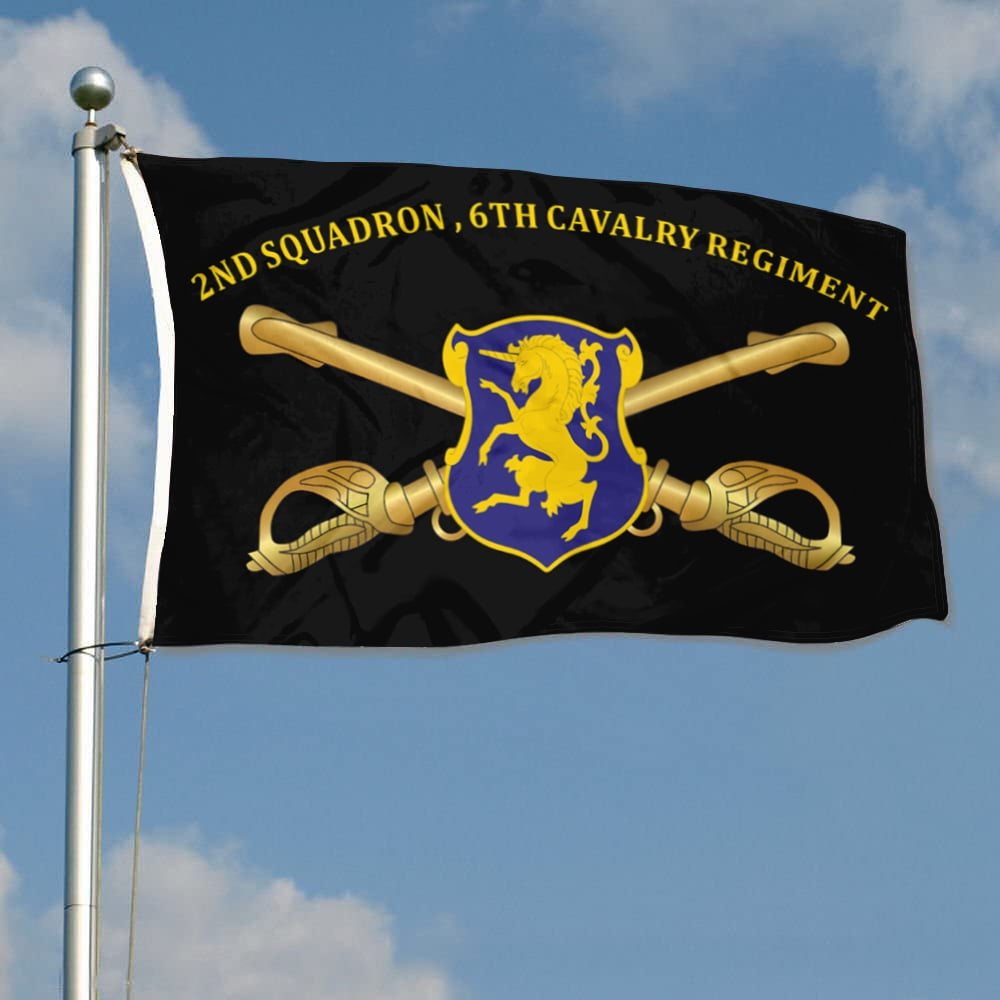 2nd Squadron, 6th Cavalry Regiment 25th Infantry Division US Army Flag ...