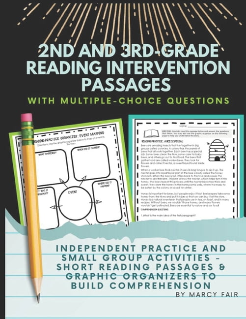 2nd grade and 3rd reading intervention passages with multiple choice ...