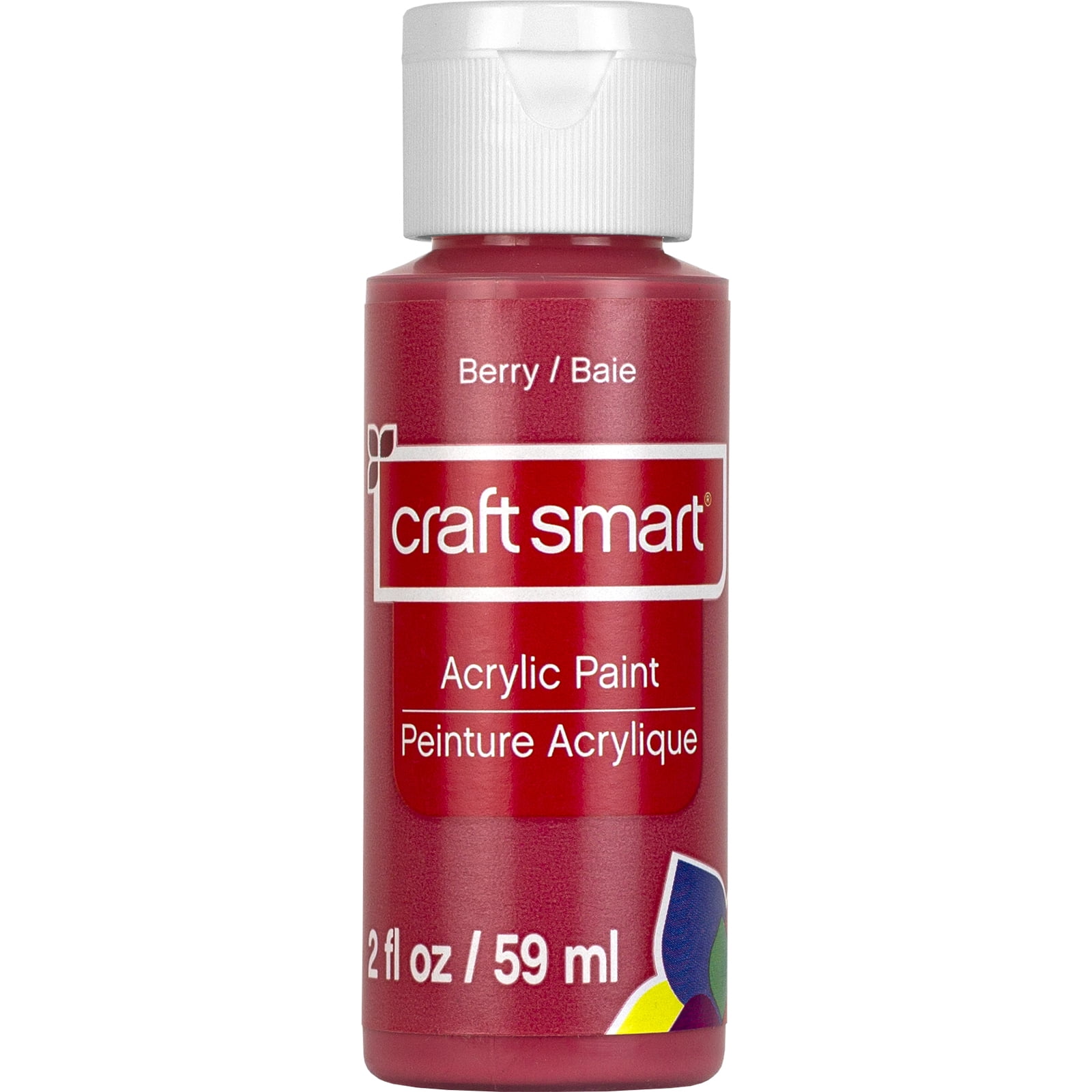 2oz. Berry‎ Acrylic Paint by Craft Smart - Non-Toxic Paint for Drawing ...