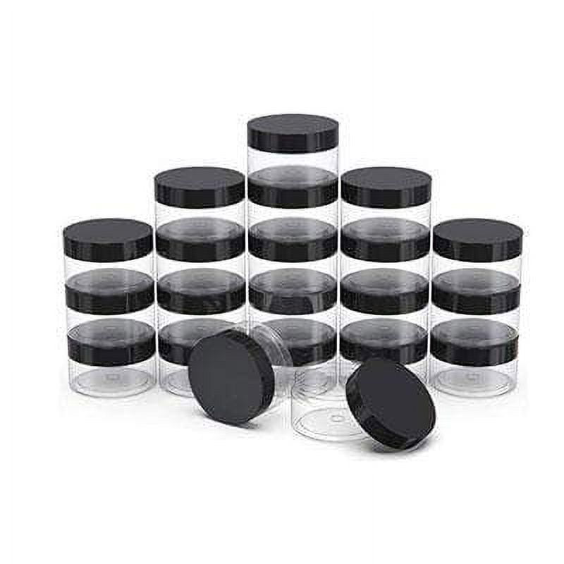 Walmart 2oz Round Plastic Food Containers with Lids, 50 Pack for ...