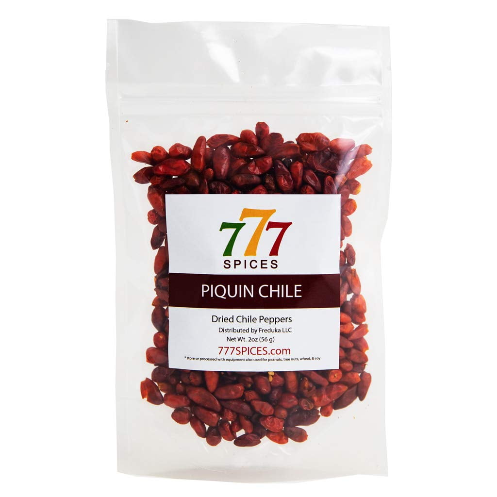 2oz Dried Piquin Peppers, Chile Pequin by 1400s Spices - Walmart.com