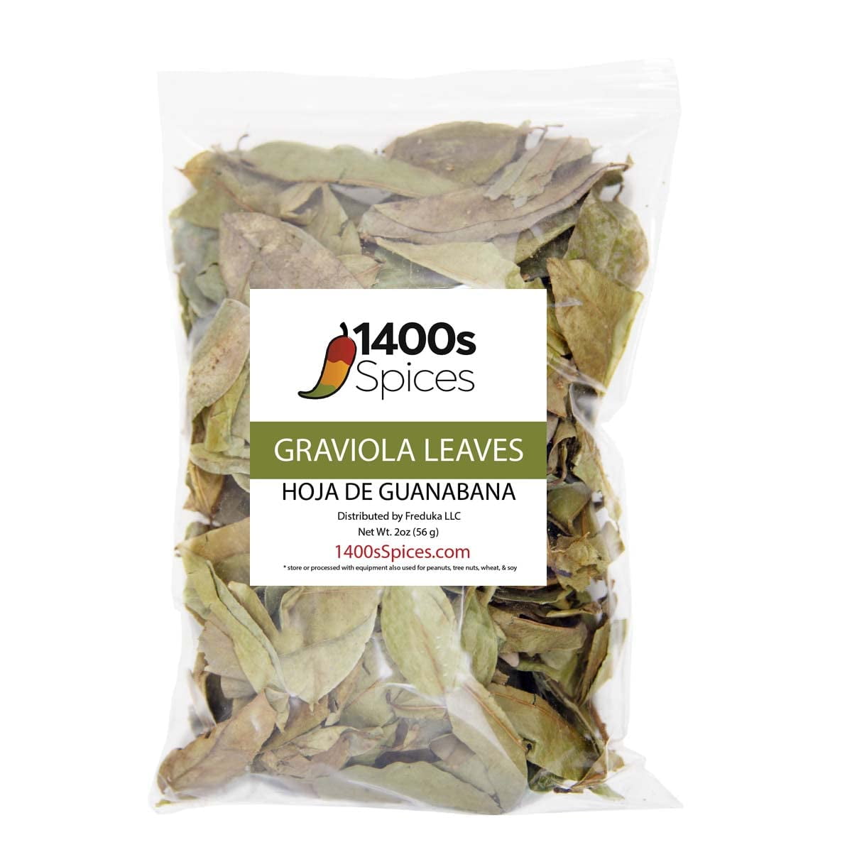 2oz Dried Soursop Tea Leaves, Graviola Loose Leaf Herbal Tea Dried ...