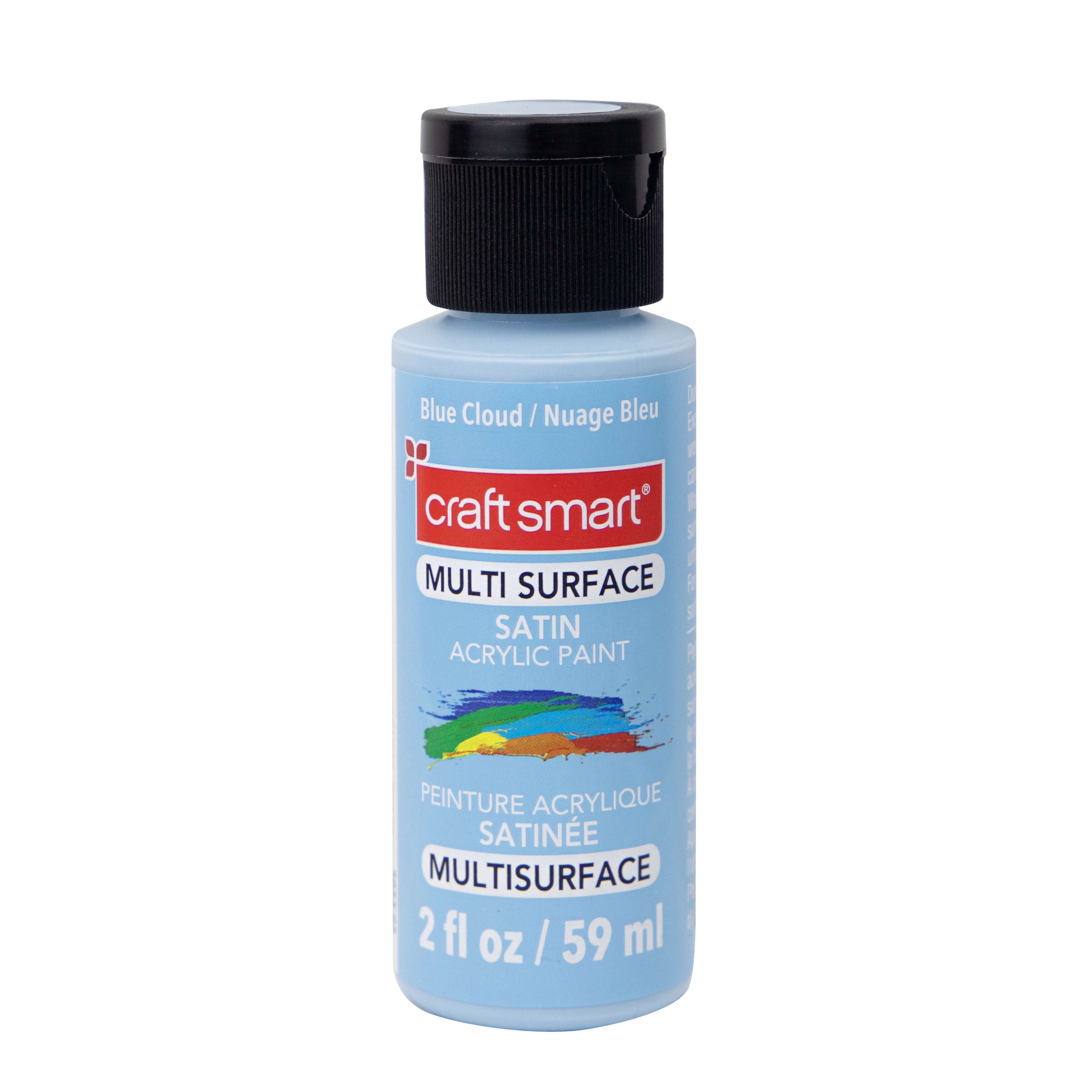 2oz. Multi-Surface Premium Satin Acrylic Paint by Craft Smart ...