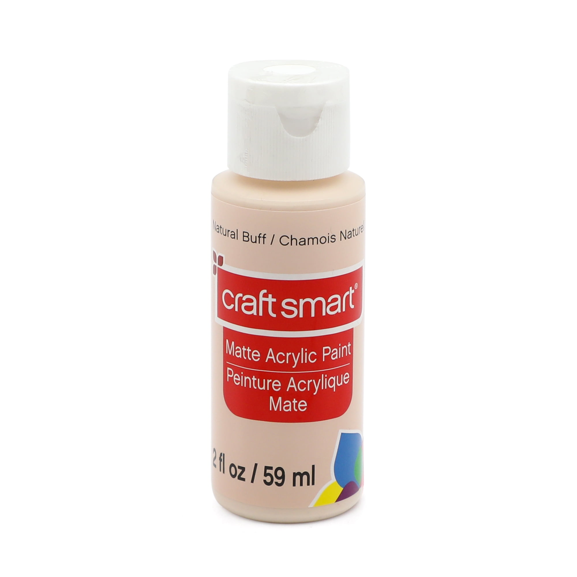 2oz. Natural Buff Acrylic Paint by Craft Smart - Non-Toxic Paint for ...
