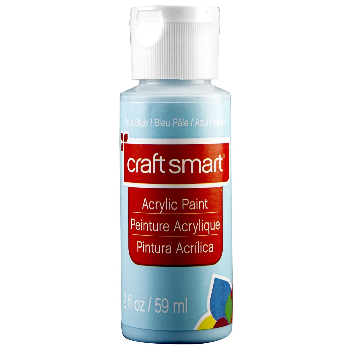 Craft Smart 2oz. ‎Pale Blue‎ Acrylic Paint - Non-Toxic Paint for ...