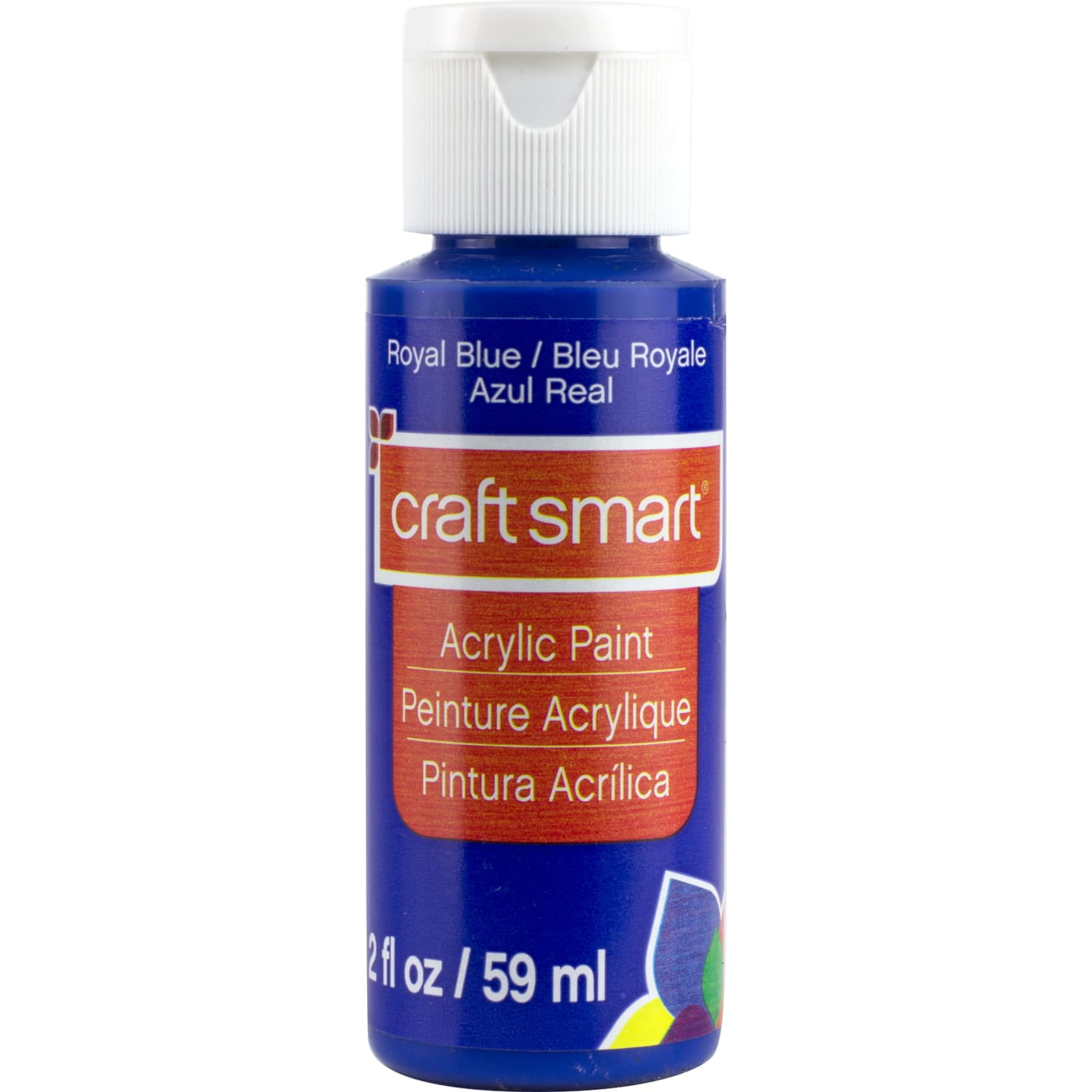 2oz. ‎Royal Blue‎ Acrylic Paint by Craft Smart - Non-Toxic Paint for ...