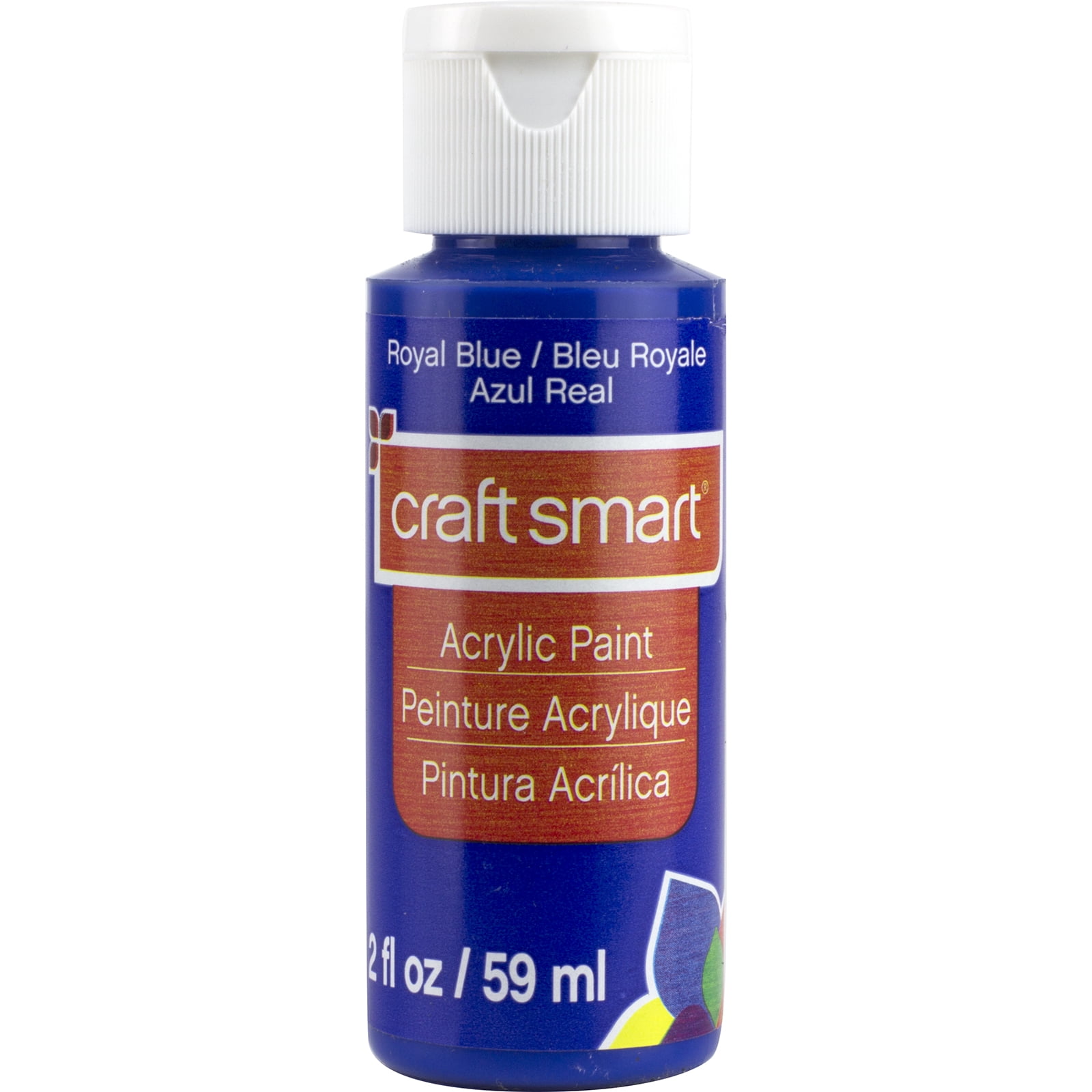 Craft Smart 2oz. ‎Royal Blue‎ Acrylic Paint - Non-Toxic Paint for ...