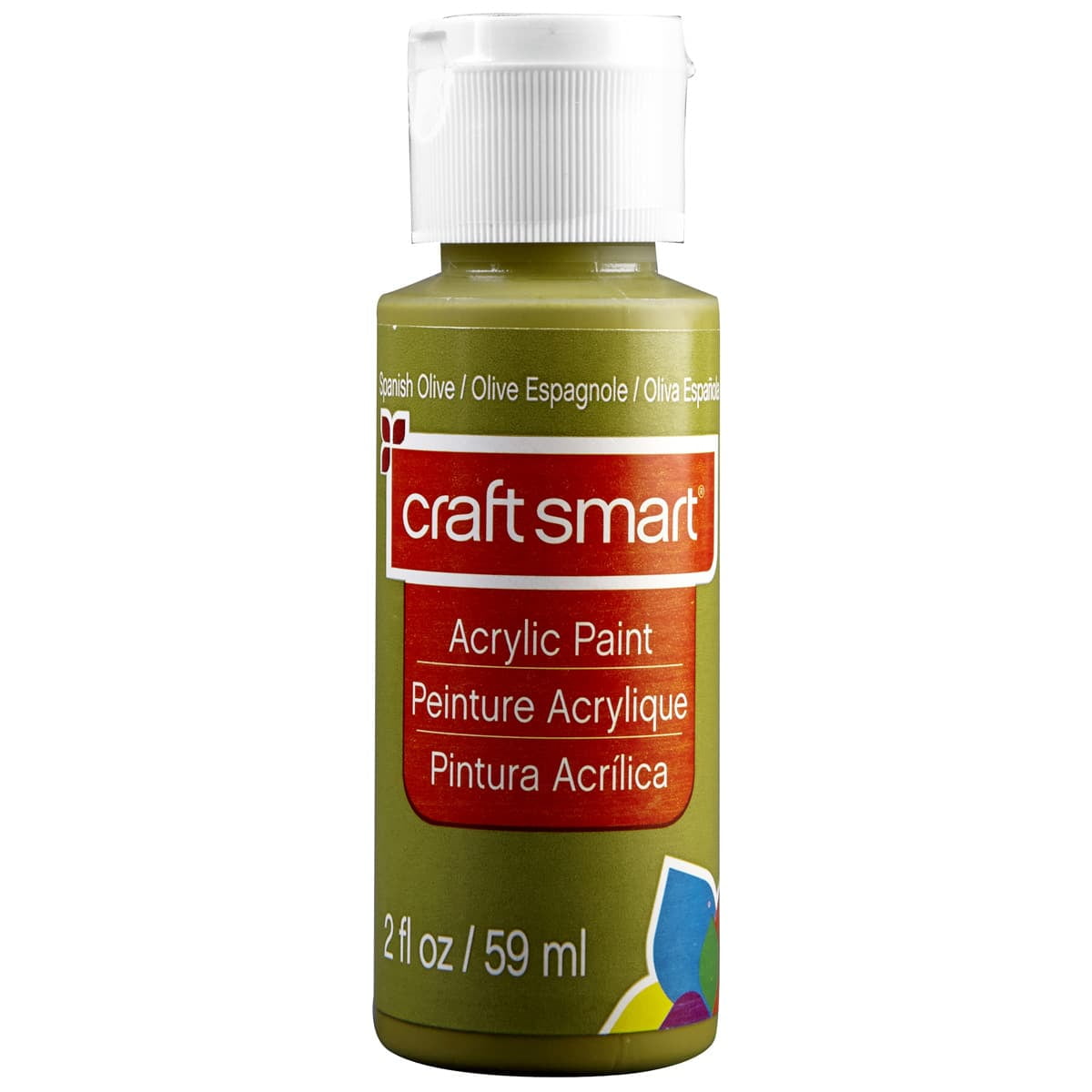 2oz. ‎Spanish Olive Acrylic Paint by Craft Smart - Non-Toxic Paint for ...