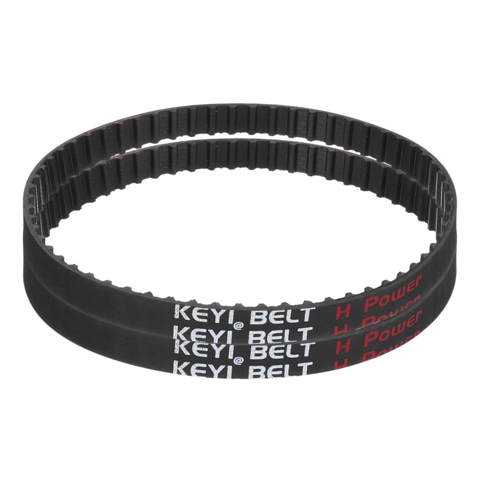 2pack 122XL 037 Timing Belt 61 Teeth Rubber Geared Cogged Belt, 0.20 ...