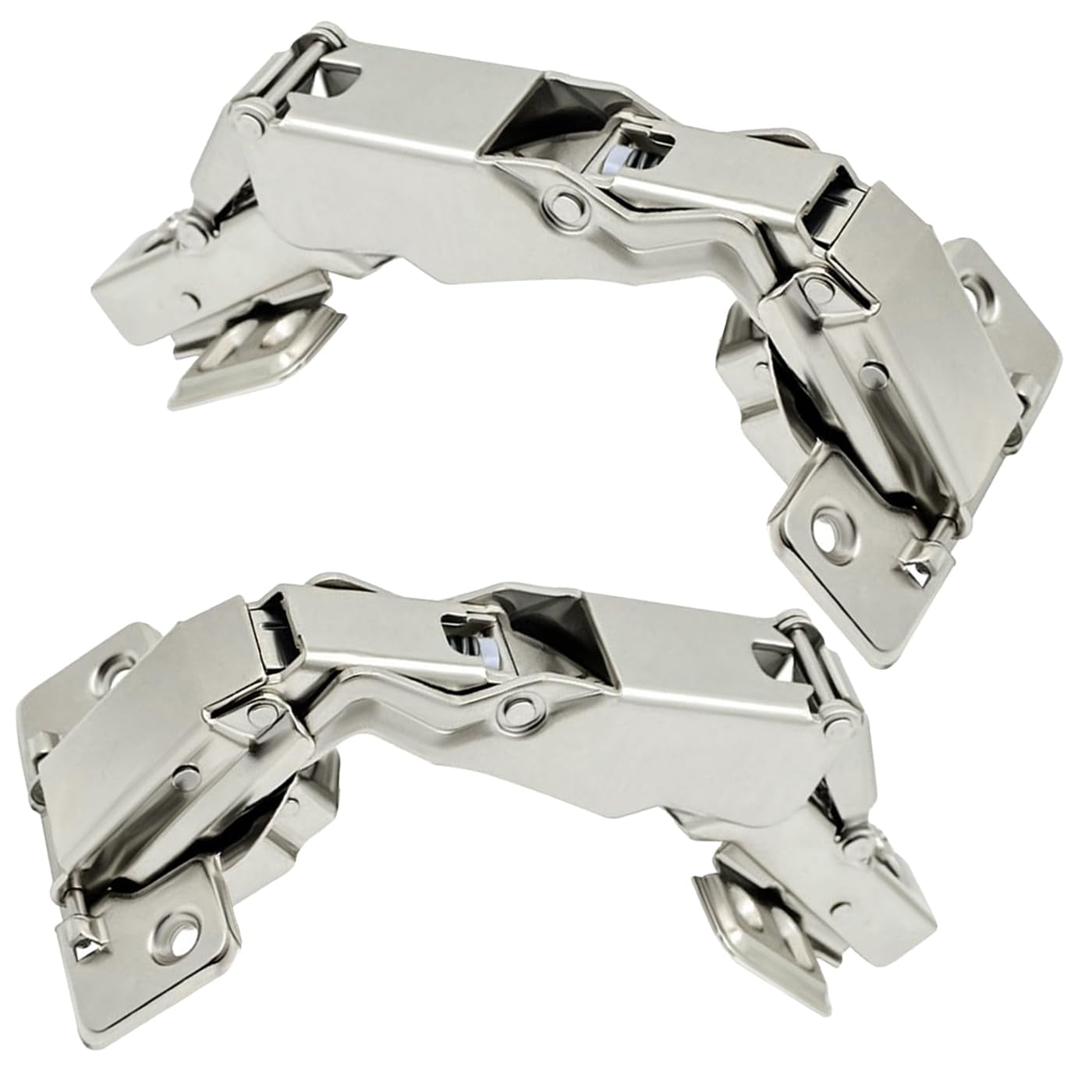 2pack 180 Degree Soft Closing cabinets Hinge, Conceal Frameless Cabinet ...