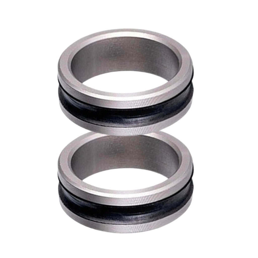 2pack Anti Abrasion Fishing Rings with Deep Grooves Pattern Secures ...