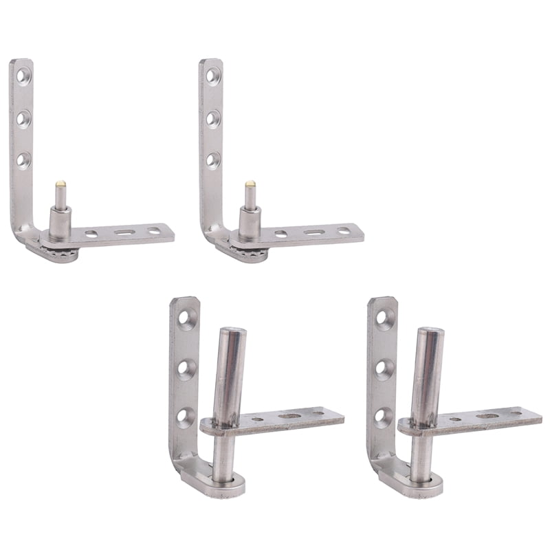2pack Cafe Door Hinges,304 Stainless Steel Swinging Door Hardware ...