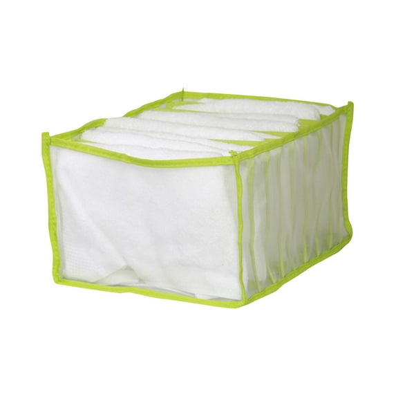 2pack,Clothes Storage Bags,Foldable Closet Organizer, Multi-Compartment ...