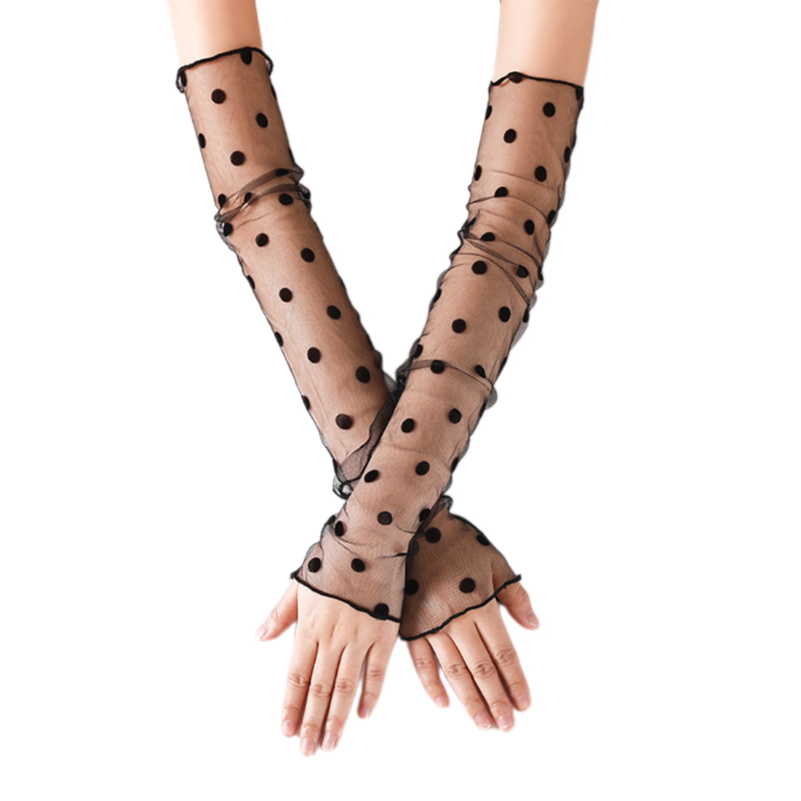 2pack Driving Ice Silk Arm Sleeves Cycling Sports Sunscreen Bicycles ...