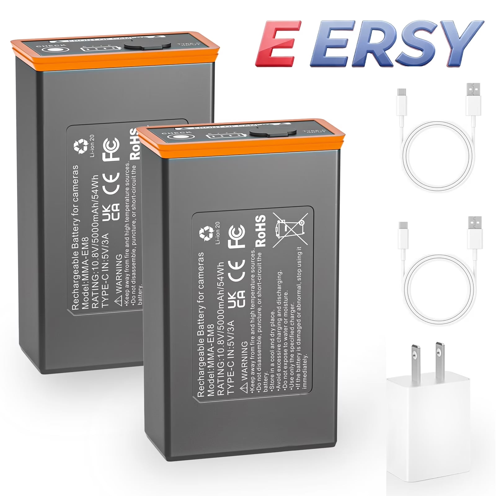 2pack Edge Battery Pack for Moultrie Edge, Edge Pro, Edge 2, Edge 2 Pro ...