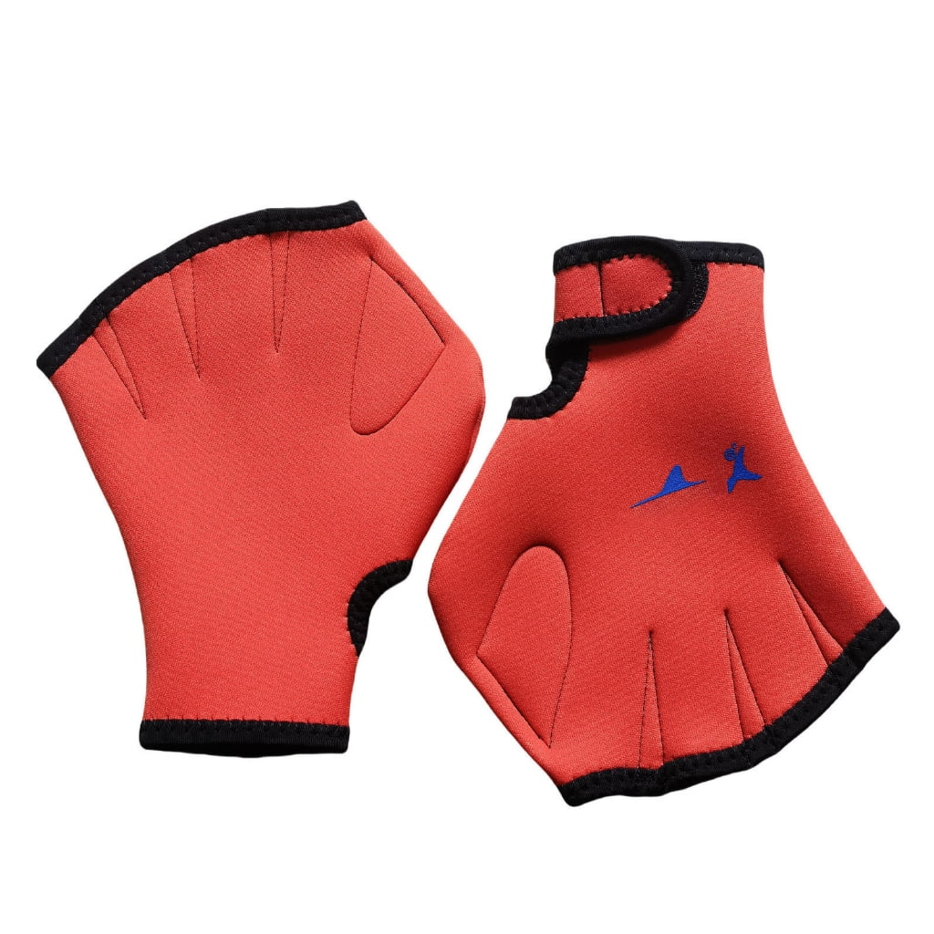 2pack Flexible Water Exercise Gloves Swimming and Diving Gloves ...