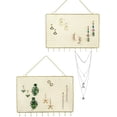 2pack Hanging Earring Display Jewelry Holder Organizer Decorative Metal ...