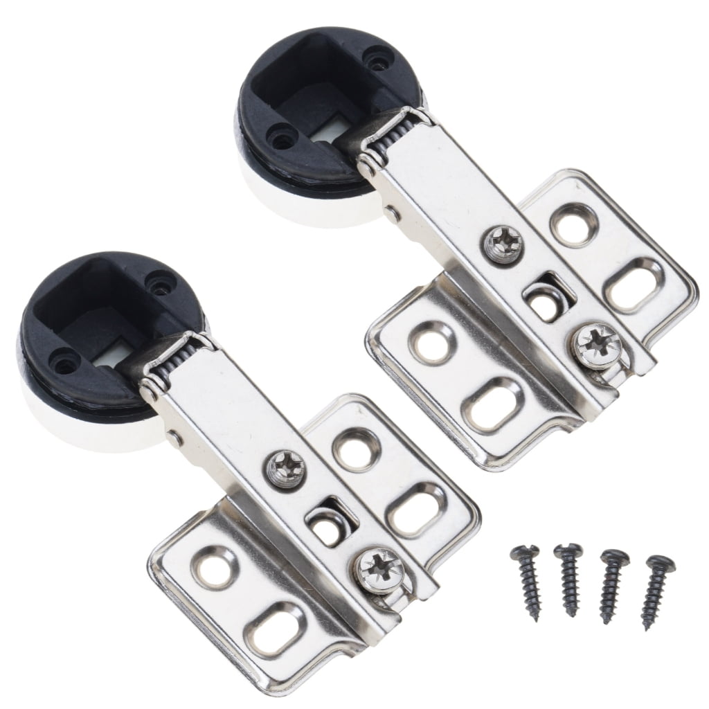 2pack Hydraulic Quiet Closing Hinges For Glass Cabinet Door Durability ...
