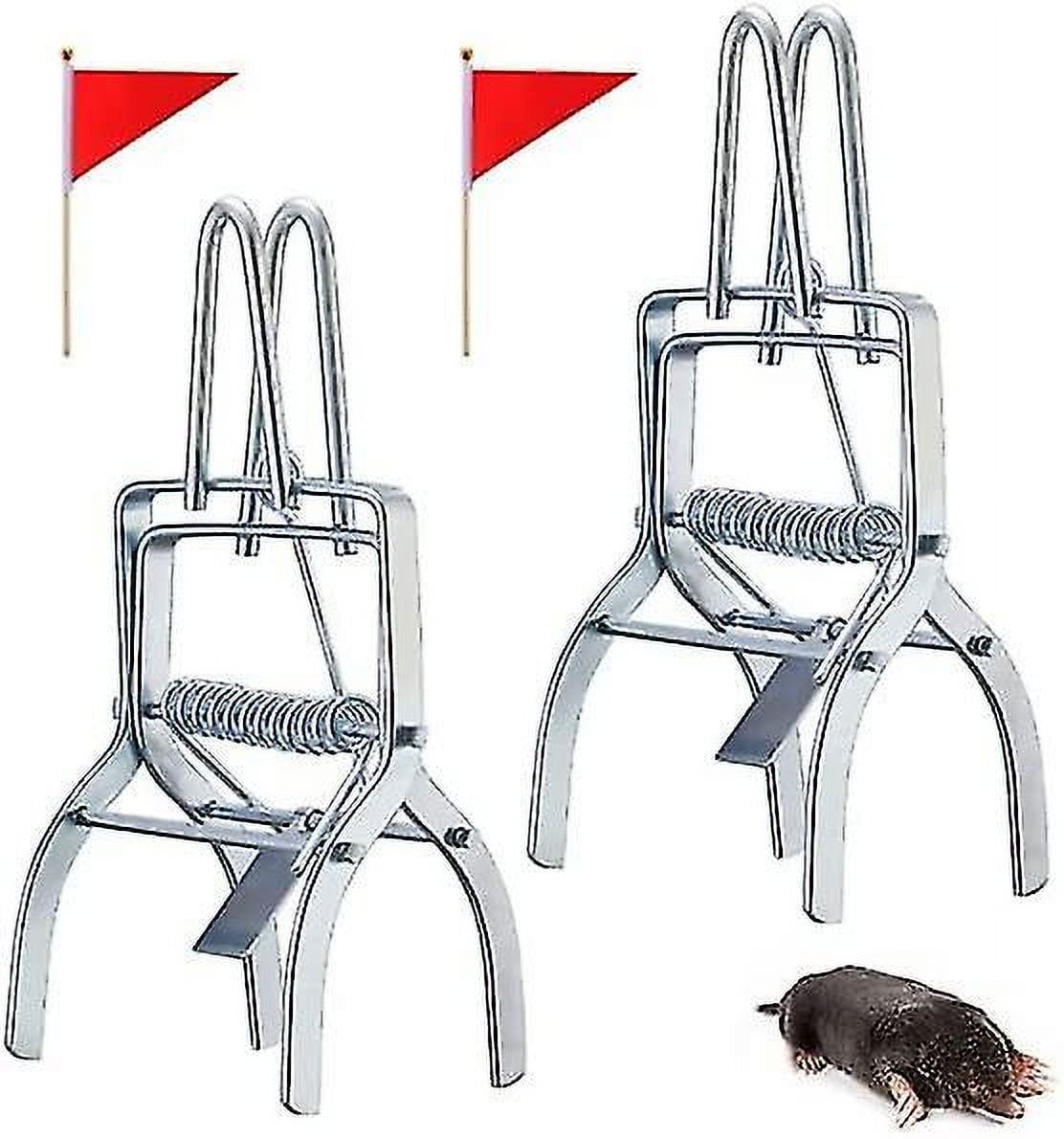 2pack Mole Trap Steel Gopher For Lawn Outdoor Gopher Garden Farm ...