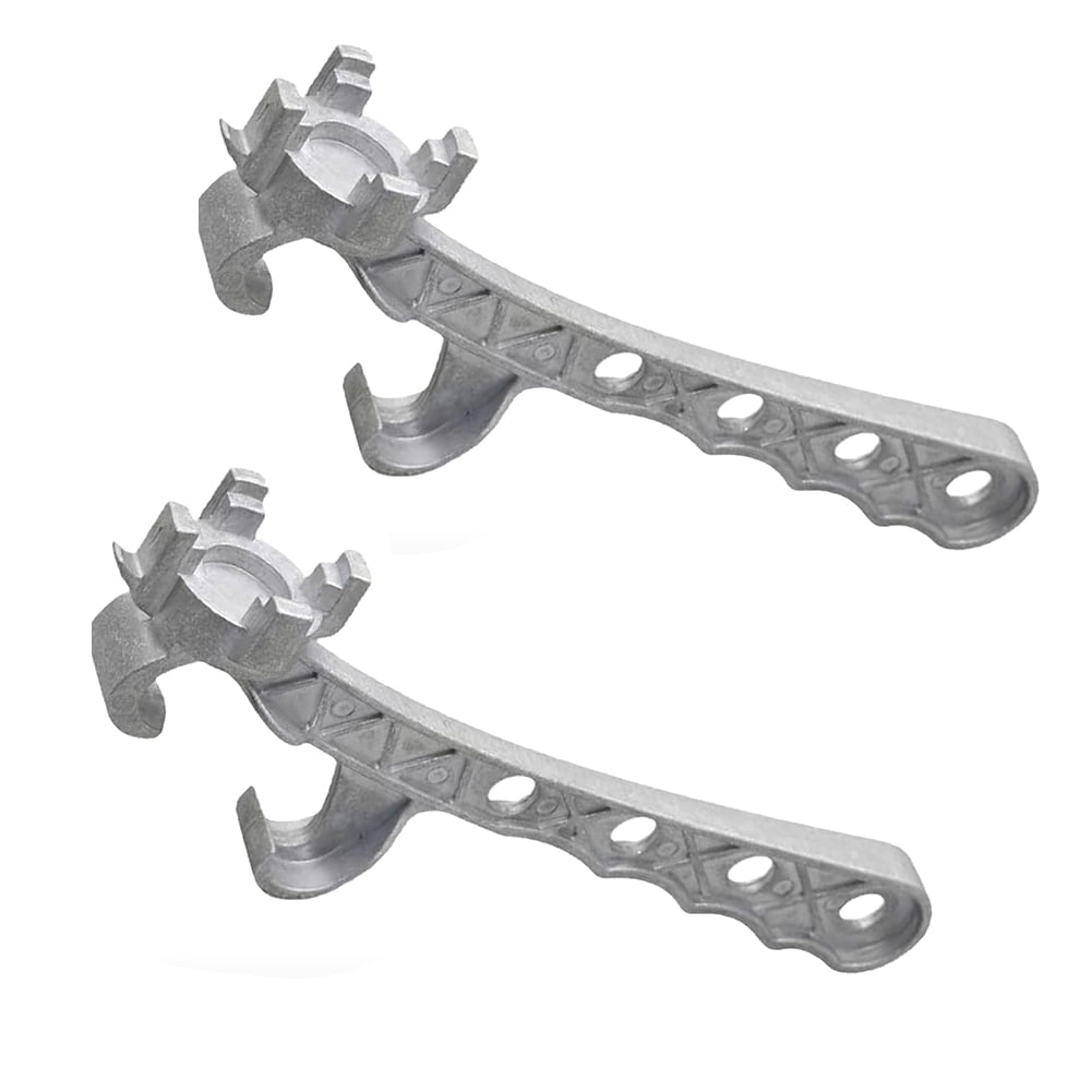 2pack Multifunction Aluminum Bucket Opener, 5 Gallon Pail Metal Lid ...