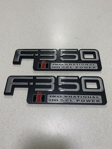 2pack New 350 International Diesel Power Emblems Left Right Side 3D ...