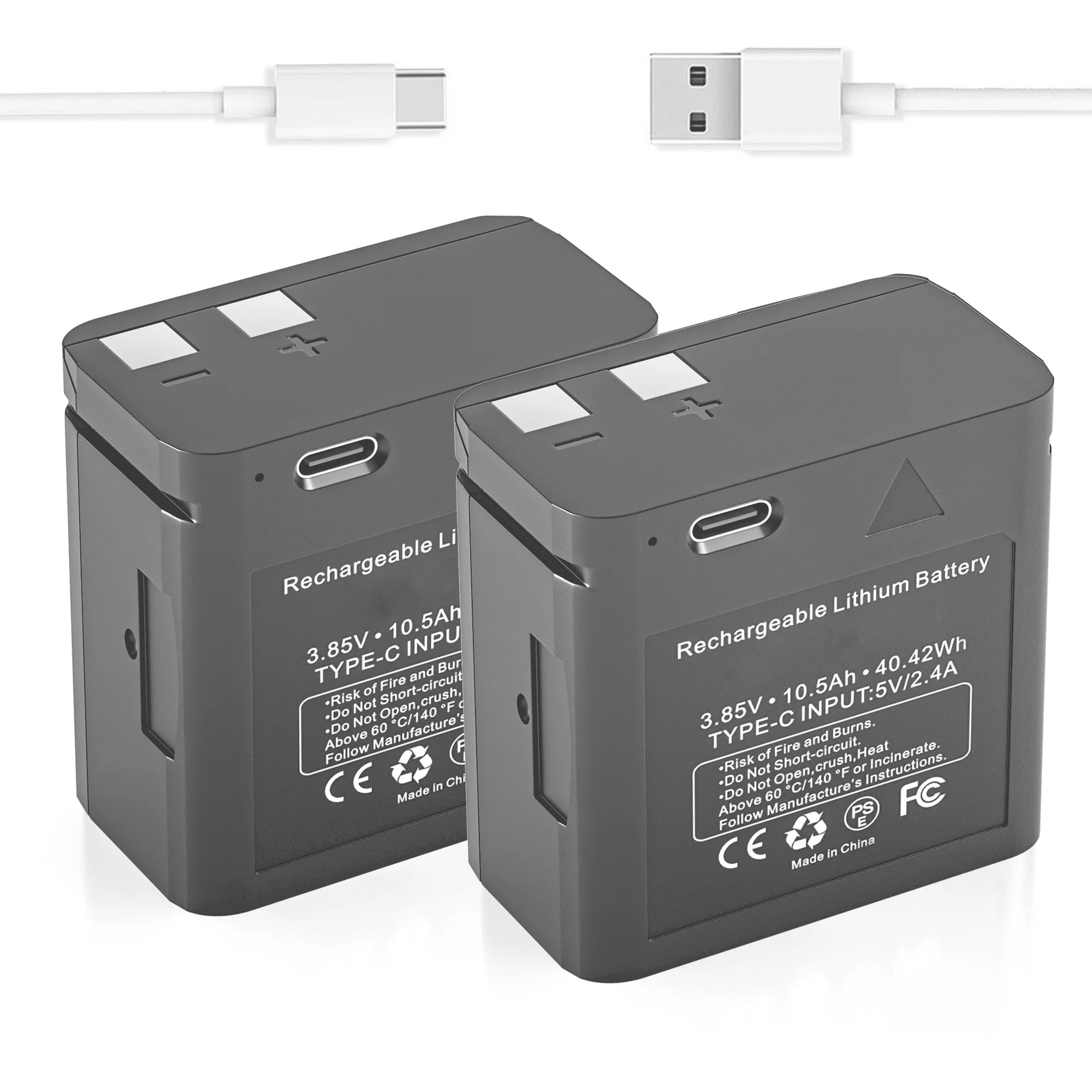 2pack Rechargeable Battery for Cellular Trail Camera Link-Micro, Cell ...