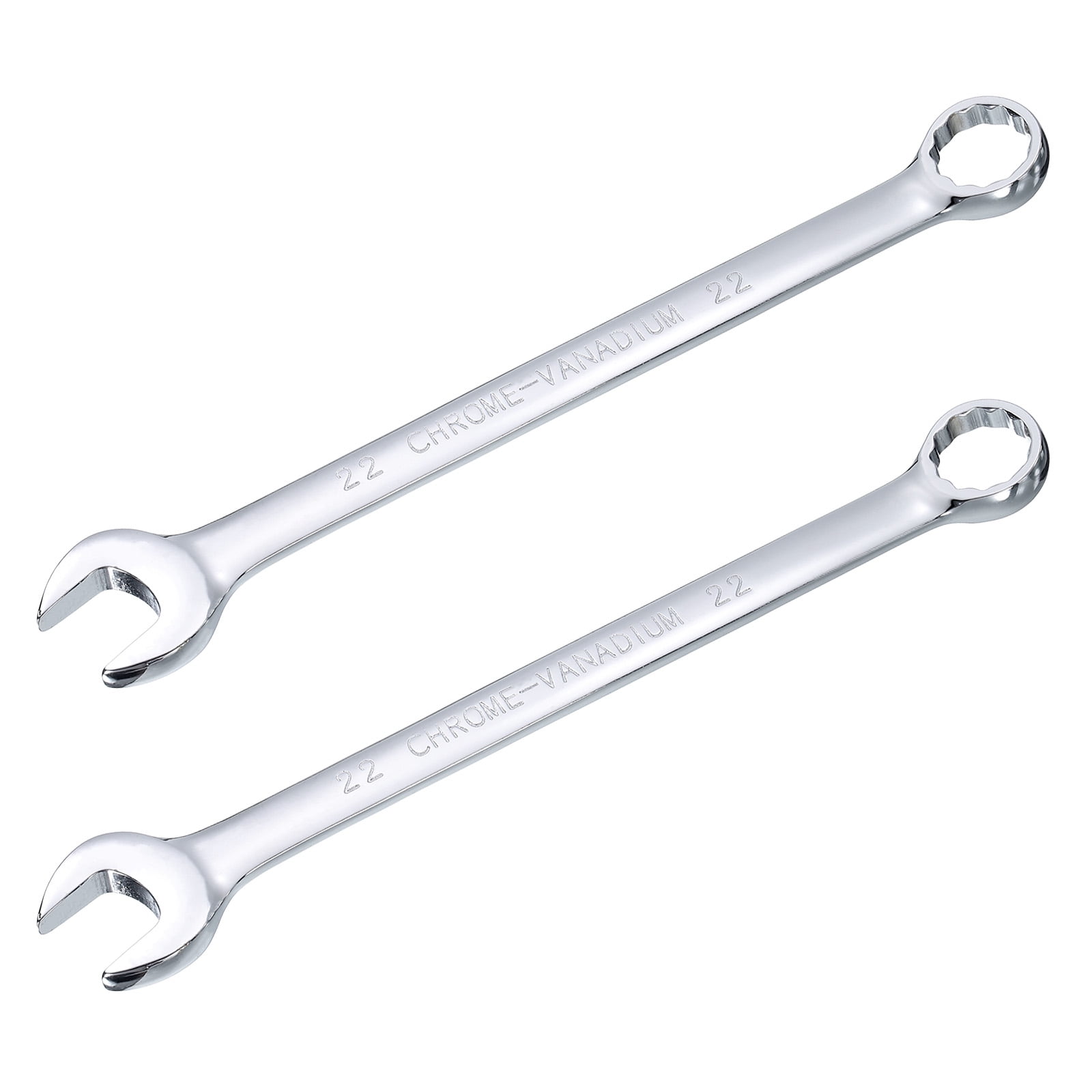 2packs 22mm Combination Wrench with Offset 12-Point Box End and Angled ...