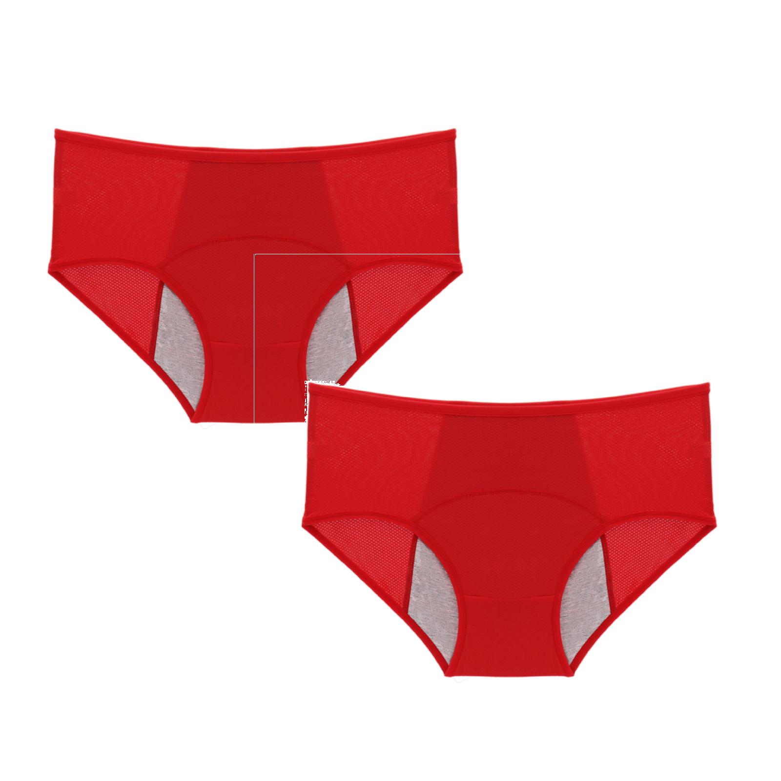2packs High Waisted Leak Proof All Previous Orders Panties Underwear ...