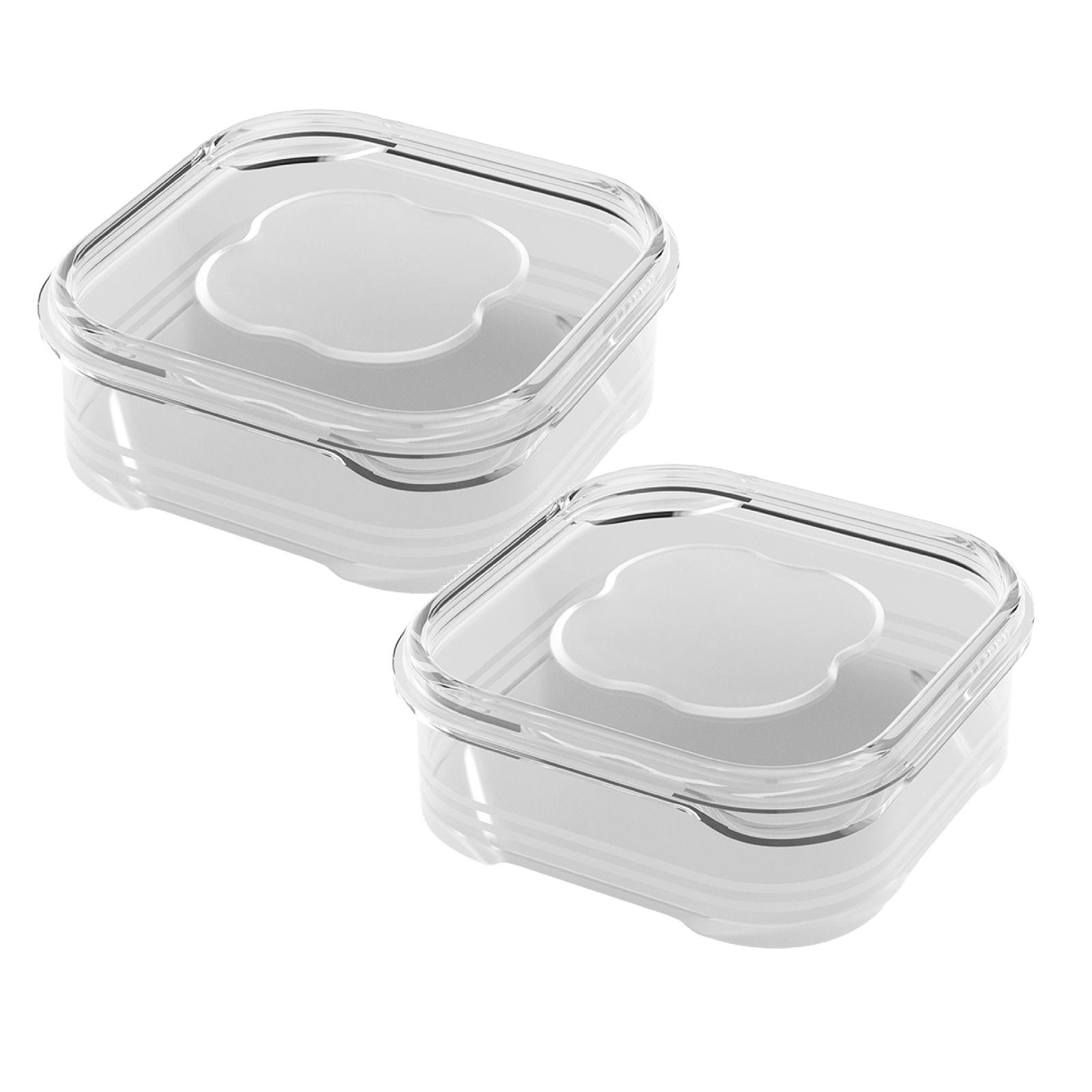 2packs Refrigerator Meat Dividing Box Snack Containers Storage Box Food ...