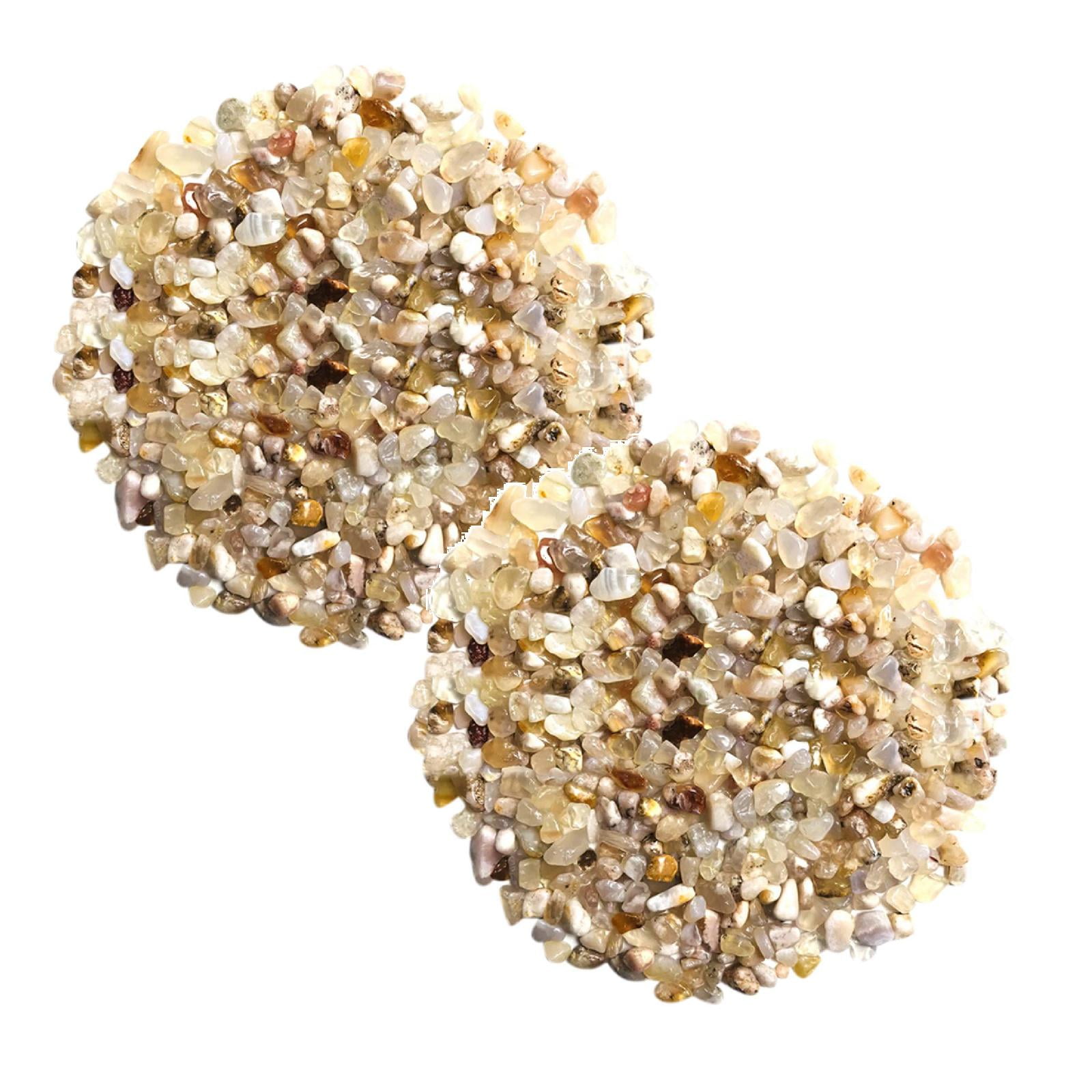 2packs Small Green Stones Polished Stepping Stones for Kids Garden ...