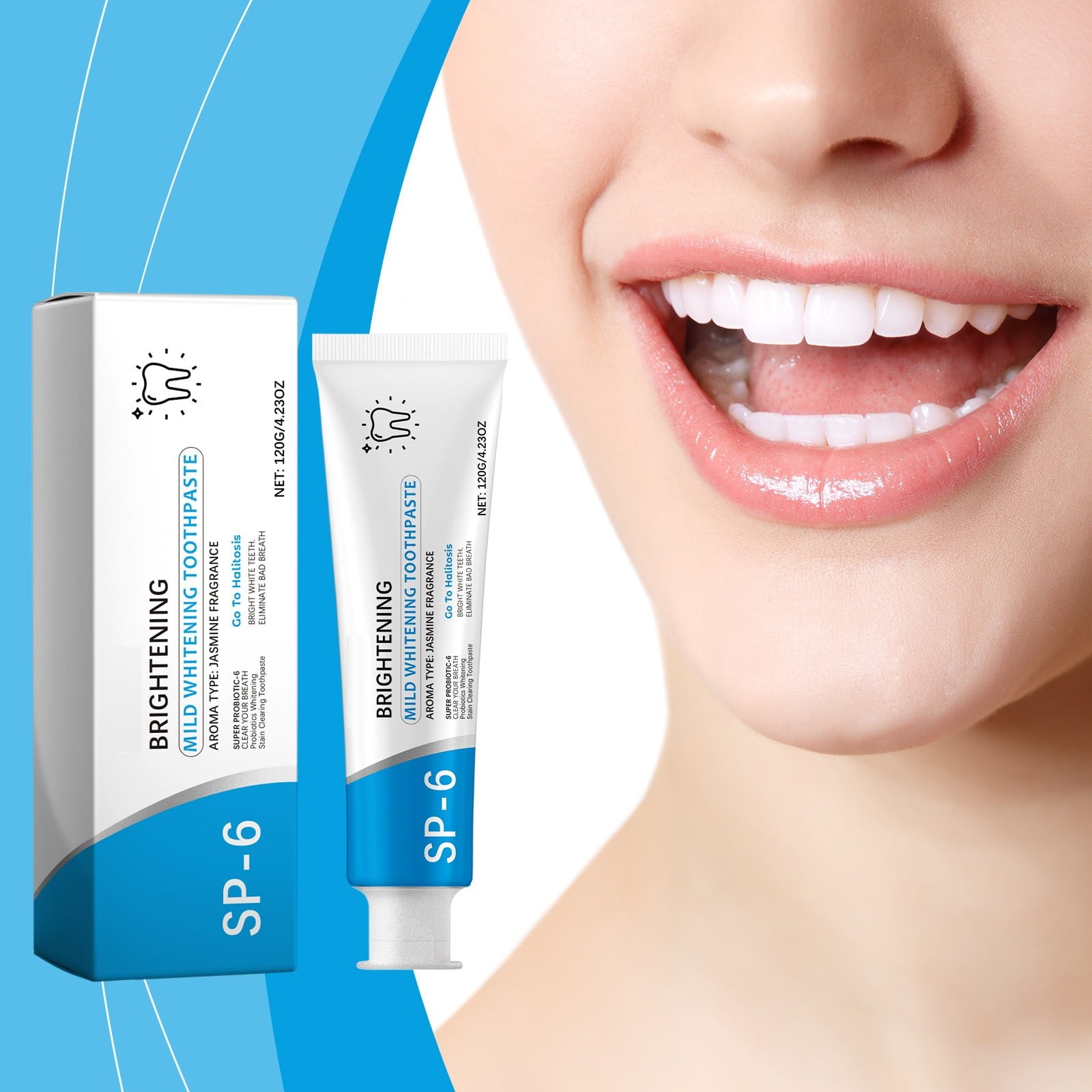 2packs Toothpaste,Unveil A Brighter Healthier With Innovative Probiotic ...