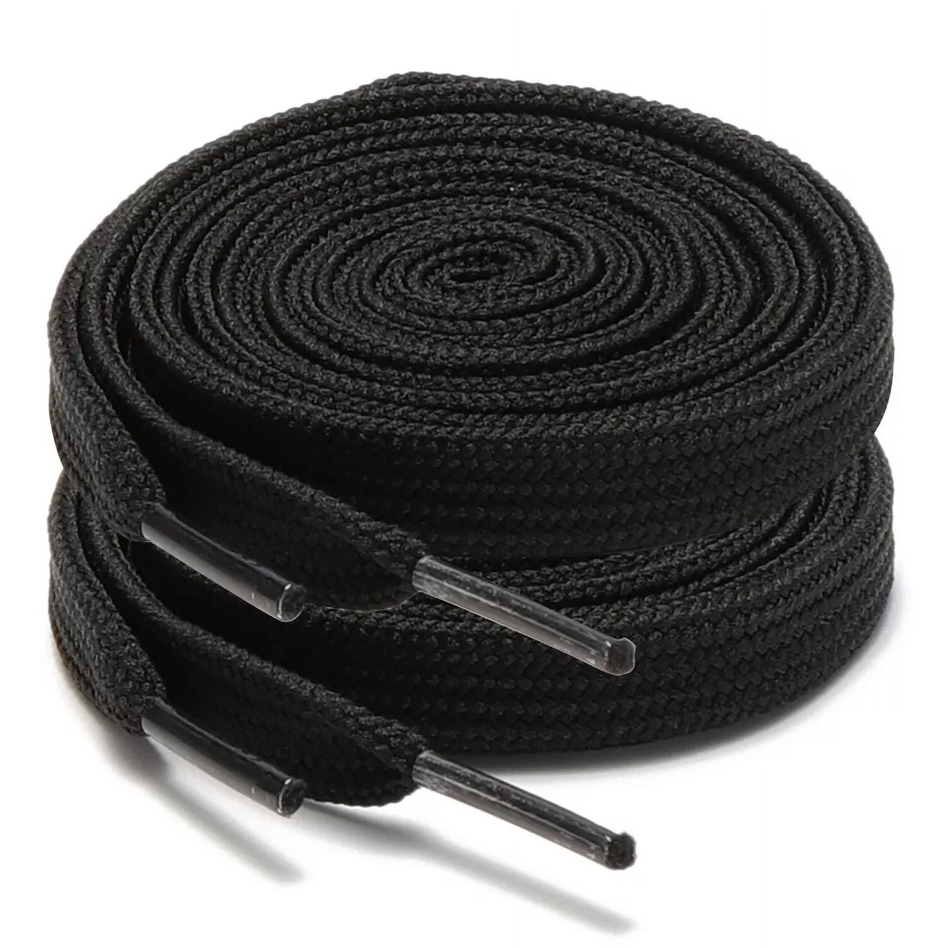 2pair 10mm Wide Double Layer Flat Athletic Shoe Laces Strings for Boots ...