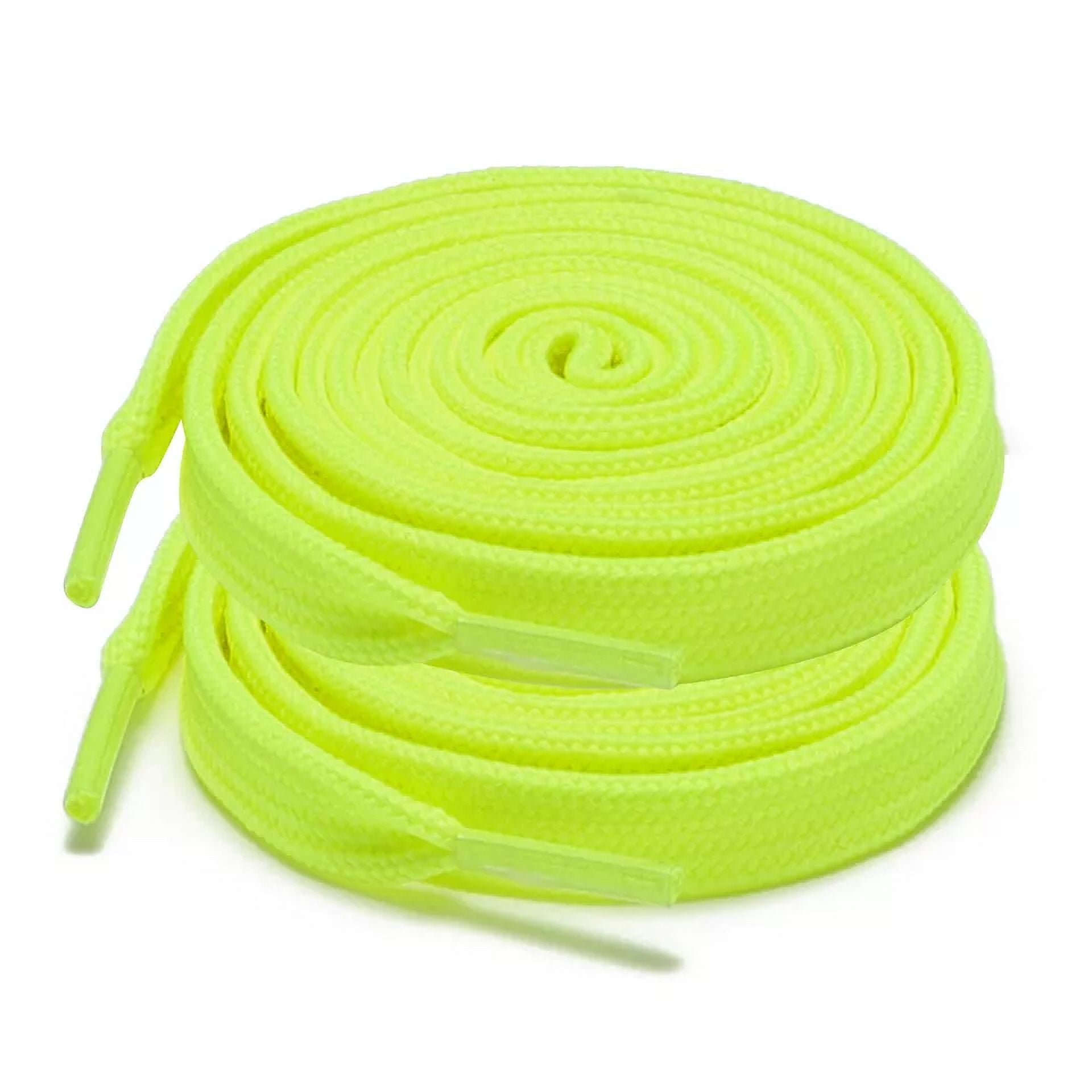 2pair 10mm Wide Double Layer Flat Athletic Shoe Laces Strings for Boots ...