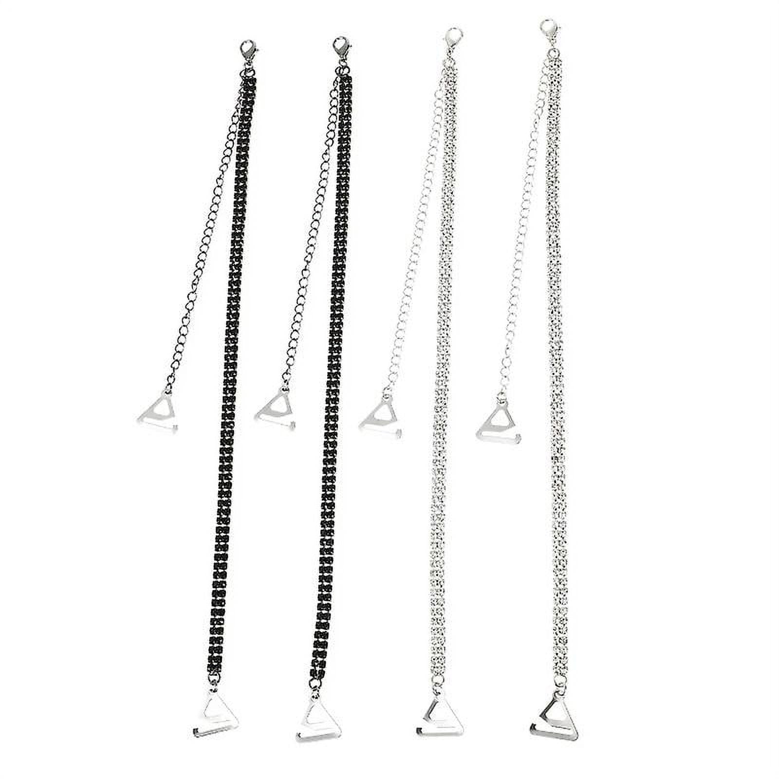 2pair Rhinestone Bra Straps - Walmart.com