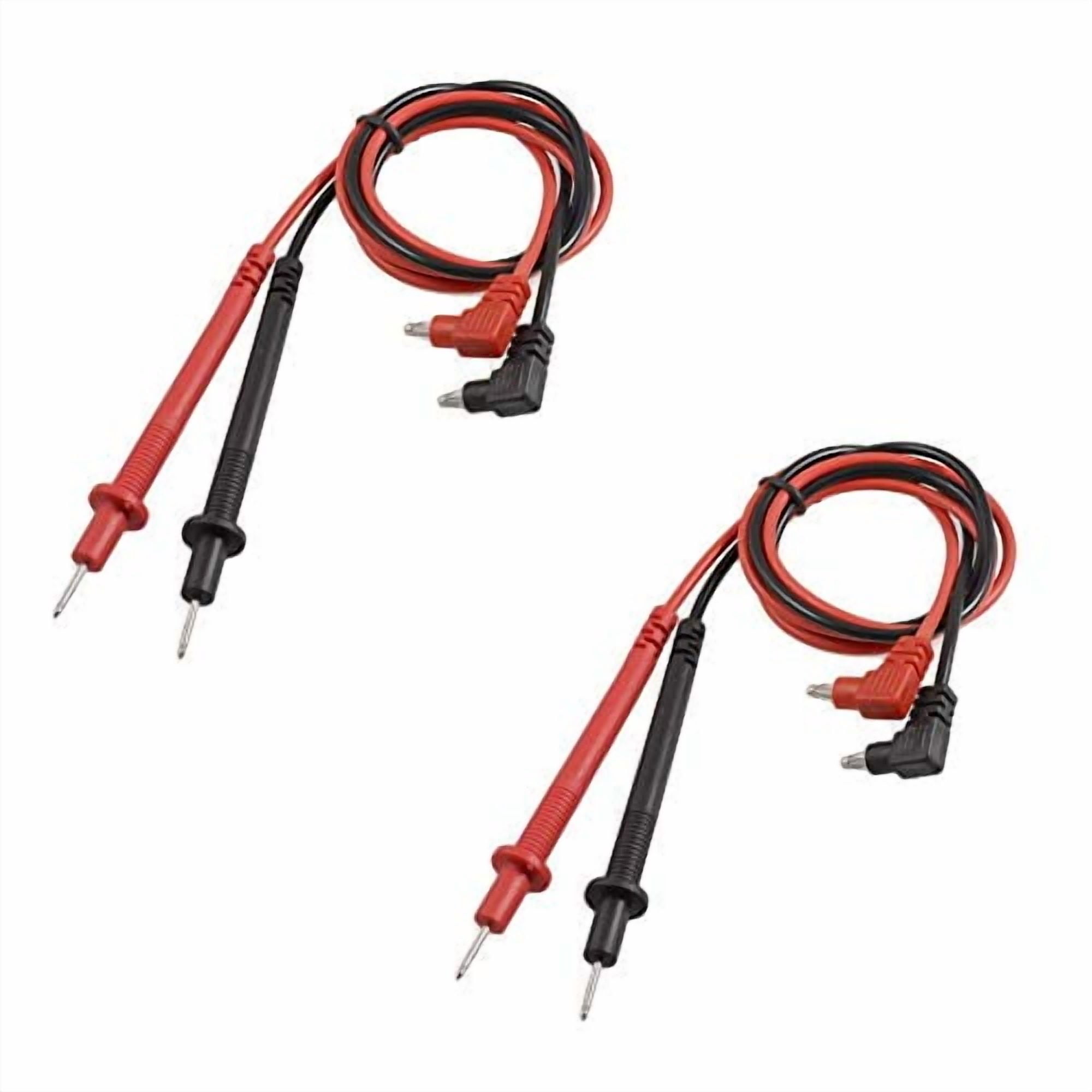 2pairs 90cm/35 Long Digital Laboratory Multimeter Voltmeter Test Lead ...