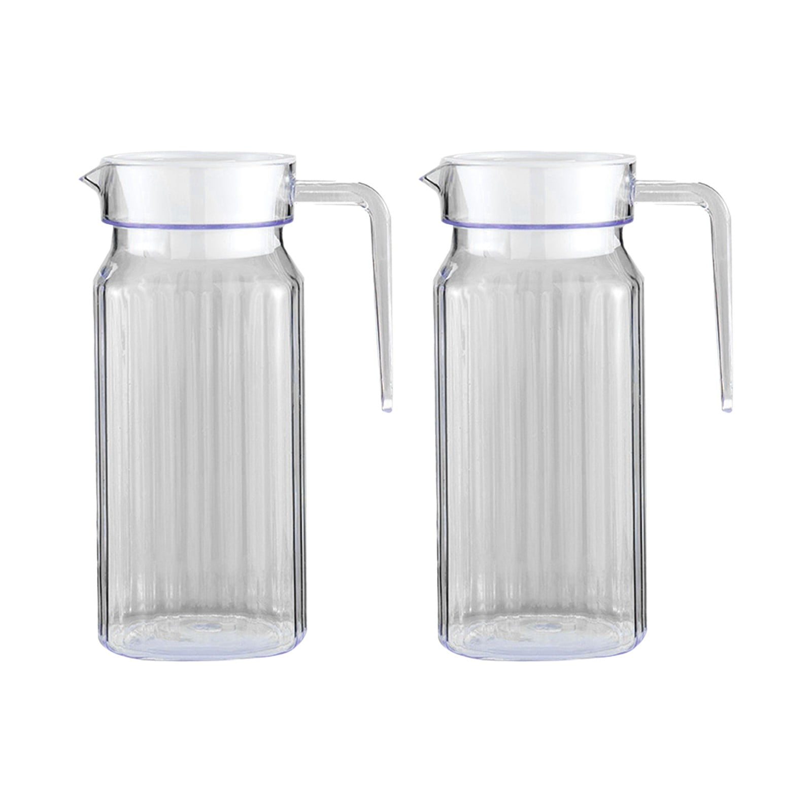 2pc 0.8L Acrylic Juice Pot Plastic Restaurant Beverage Pot Bar Buffet ...