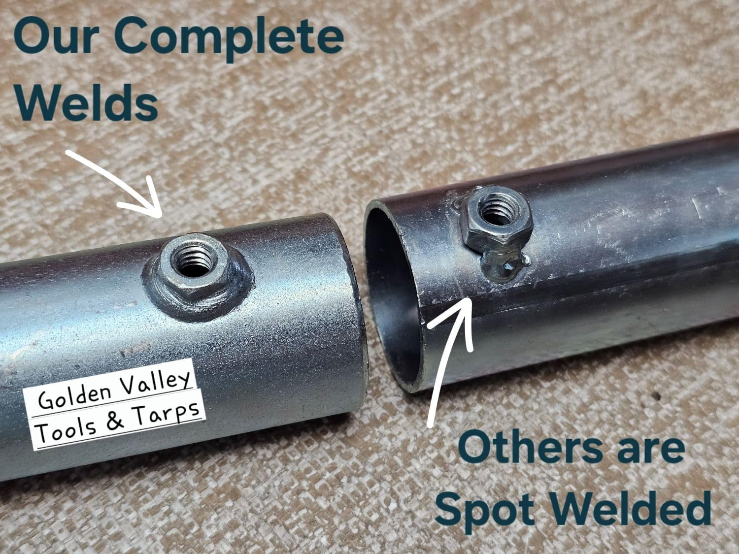 2pc 2 Way Joiner Pipe Connector 1" Canopy Fitting (FCB) - Fits 1" EMT ...