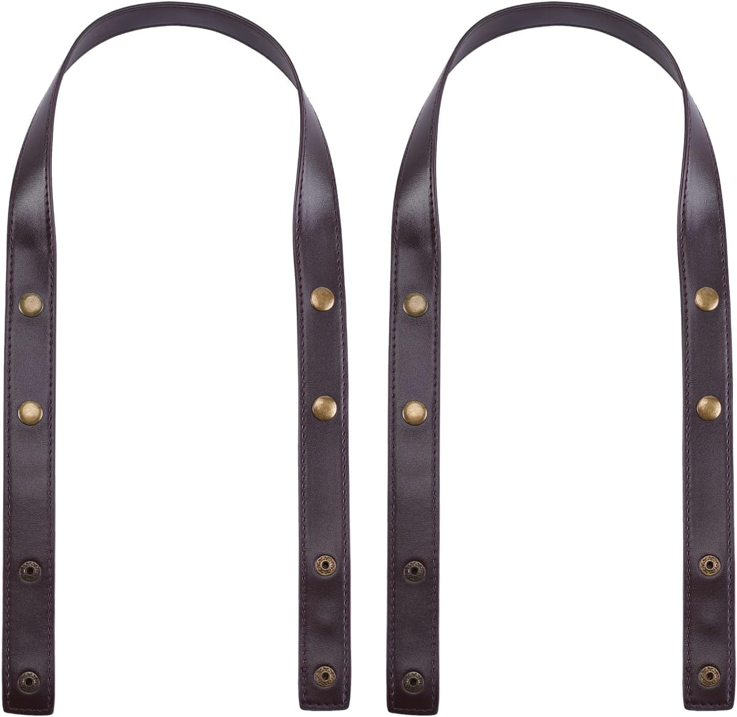 2pc 2pcs Leather Handbag Strap 31.1 Inch PU Leather Purse Handles ...