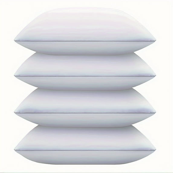 2pc/4pc Hotel Quality Sleep Pillow - Comfortable Bed Pillow for Back ...