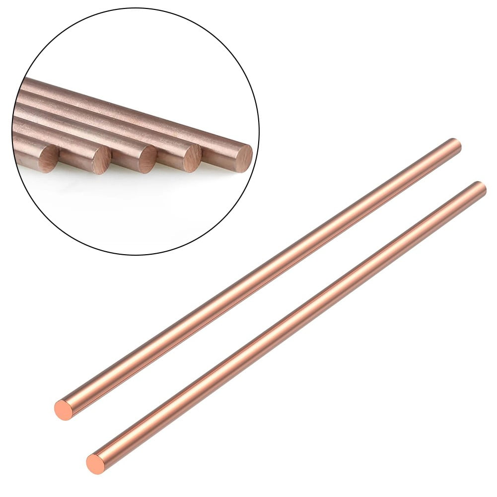 2pc 6mm diameter rod solid copper rod 25mm long copper rod for metal ...