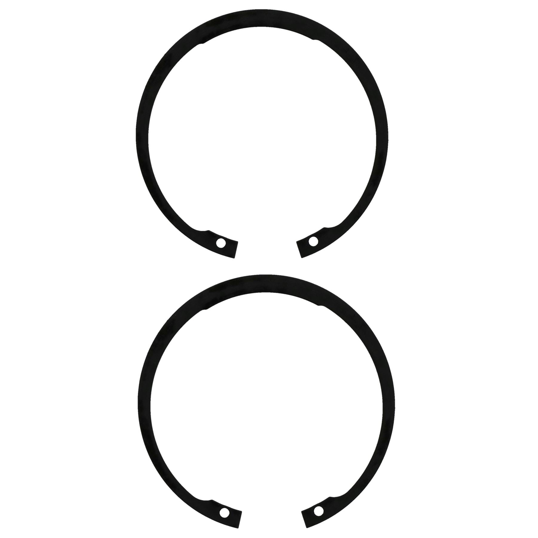 2pc 80mm x 2mm Internal Circlip Clip Trailer Bearing Retainer Retaining ...