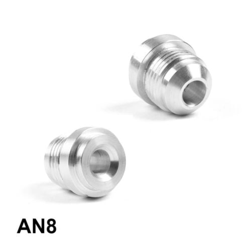 2pc -8AN Aluminum Weld On Bung Nut Valve Cover Catch Can for HONDA ...