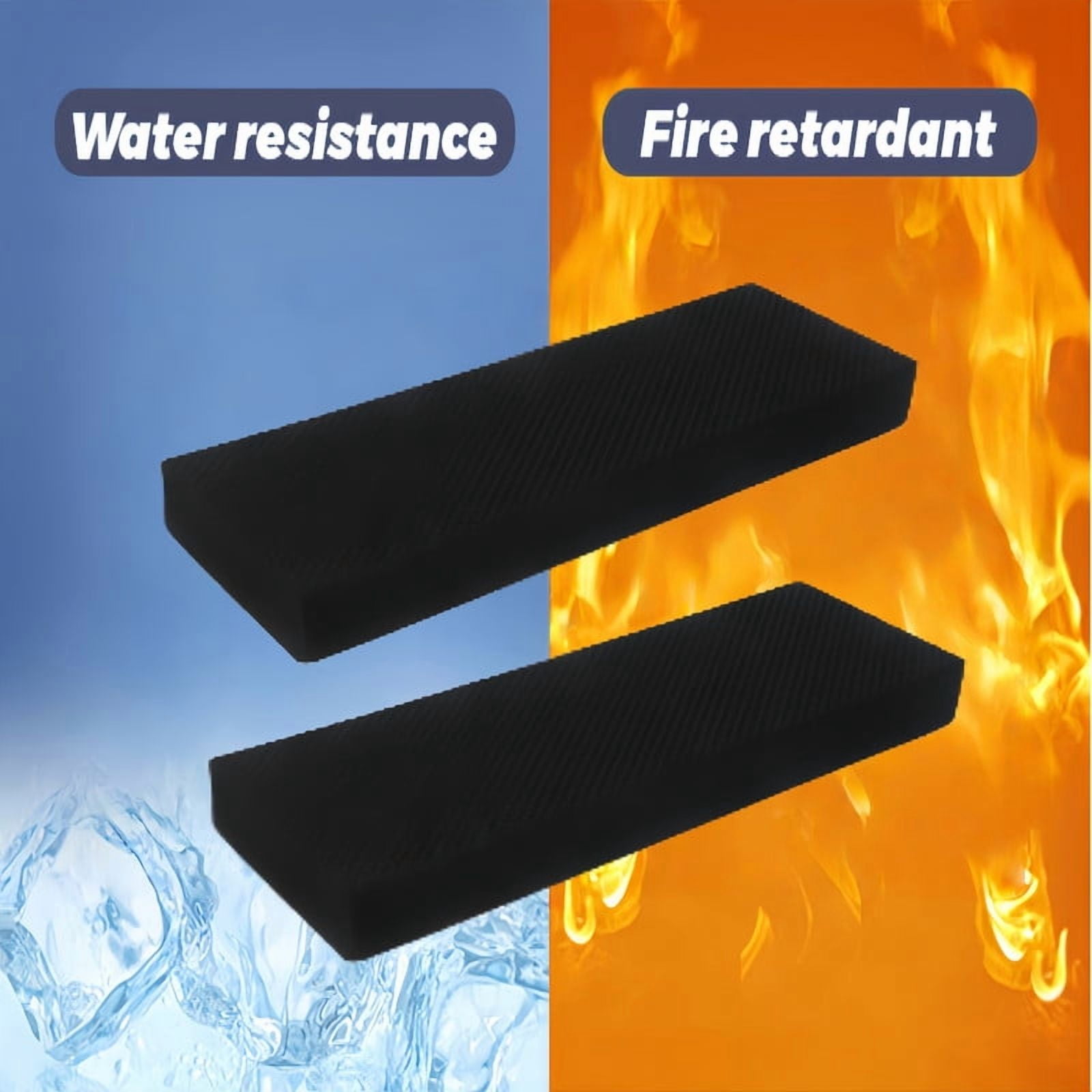 2pc Auto Garage Door Protectors - Black EVA Foam Bumper Guards for Cars ...