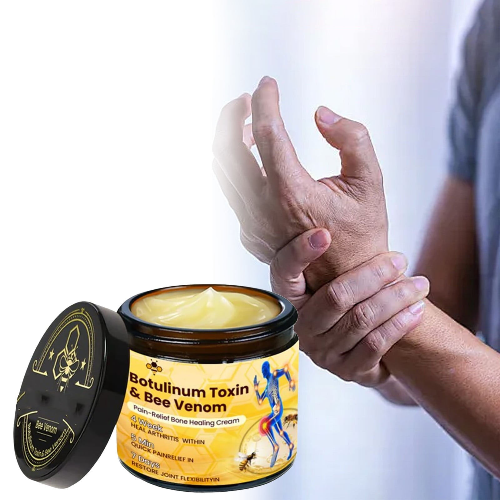 2pc Bee Vamun Joint Muscle Therapy Soothing Comfort for Back Neck ...